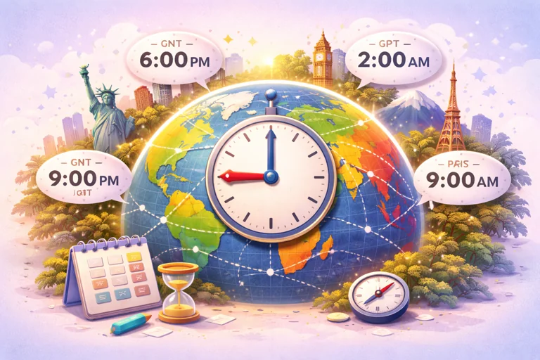 ワールド タイム ゾーンの説明 — UTC、GMT、EST、IST ガイド | iフォーマット